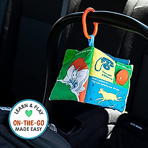 KIDS PREFERRED Goodnight Moon Soft Book with On The Go Clip, 5 Inches
