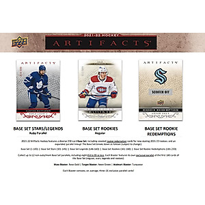 2021/22 Upper Deck Artifacts Hockey Blaster Box