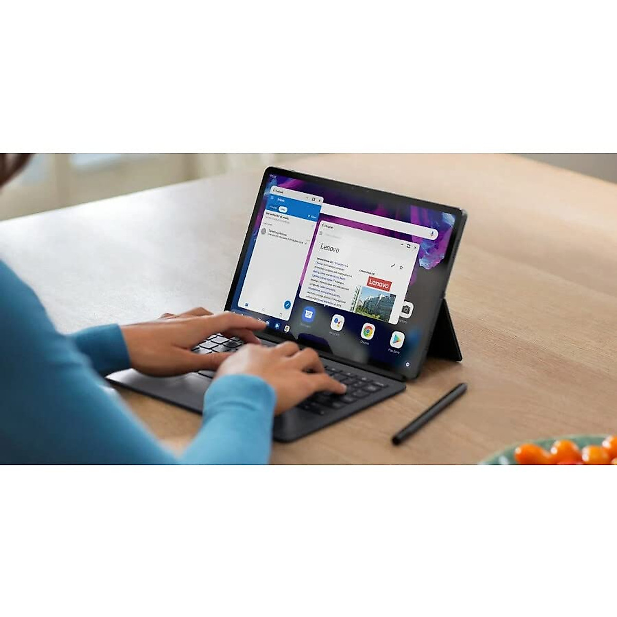 Lenovo Group Limited Lenovo Tab P11 Pro ZA7C0124US 11.5 Touchscreen 2 in 1 Notebook WQXGA 2560 x 1600 ARM Cortex A76 Octacore 8 Co