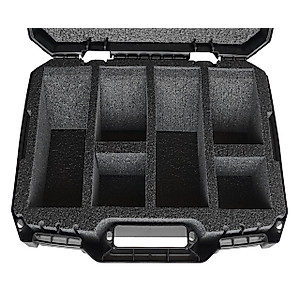 Case Club 84 Graded Card Slab Carrying Case Fits PSA BGS FGS & SGC Graded Slabs - Sports & Trading Collector Storage Box fits Pokemon MTG Baseball- Travel Holder for Graded Slabs Sleeves & Loose Cards