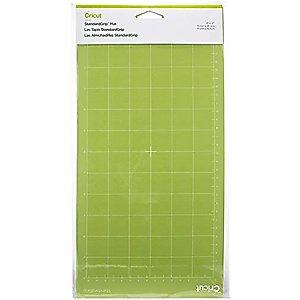 Cricut Expression Machine Standard Grip Cutting Mat, 6" x 12", Green, 2 Count