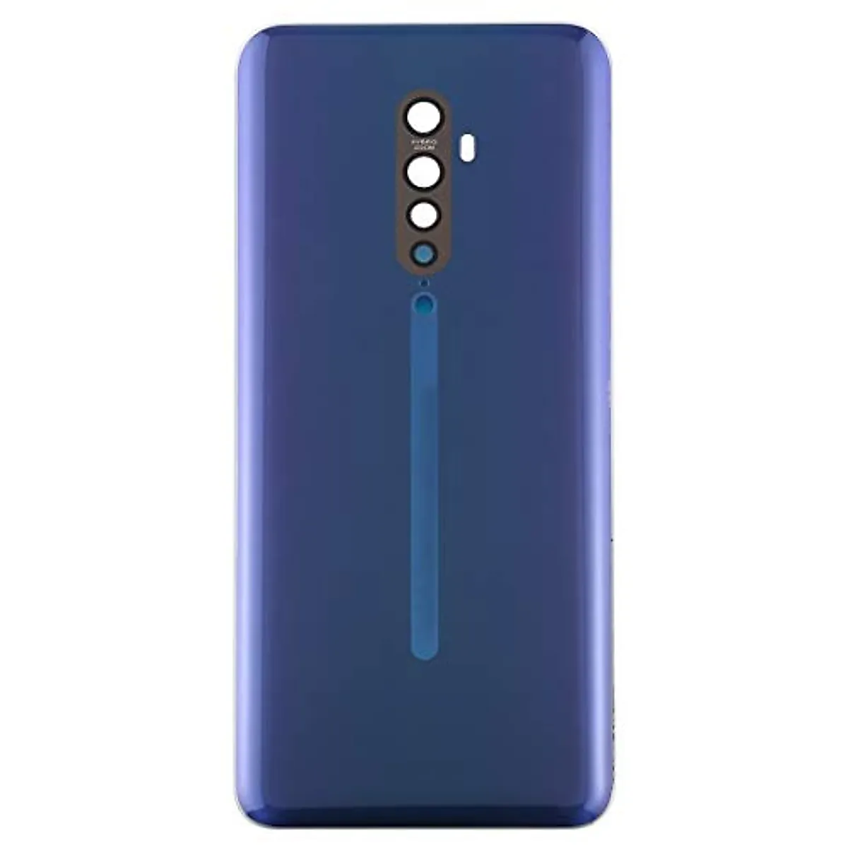 Repair Replacement Parts Back Cover for Oppo Reno2(Black) Parts (Color : Purple)