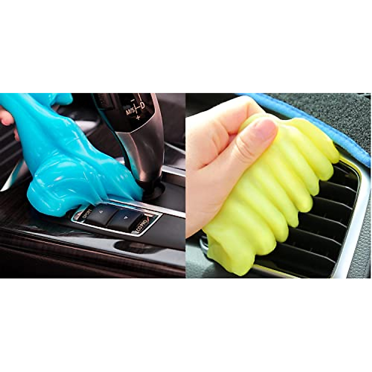 Cleaning Gel for Car, Car Cleaning Kit Universal Detailing Automotive Dust Car Crevice Cleaner Auto Air Vent Interior Detail Removal Putty Cleaning Keyboard Cleaner for Car Vents, PC, Laptops, Cameras