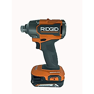 RIDGID 18V Brushless 1/2-inch Hammer Drill and 1/4 -inch Impact Driver Kit (2) 2.0 Ah Batteries and Charger R92091SB