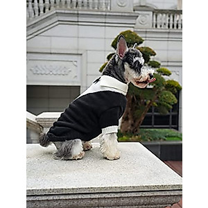 Dog Tuxedo Bow Tie Wedding Party Suit, Dog Wedding Clothes Sweater for Dogs X-Large (XL) Size 20" Back Length