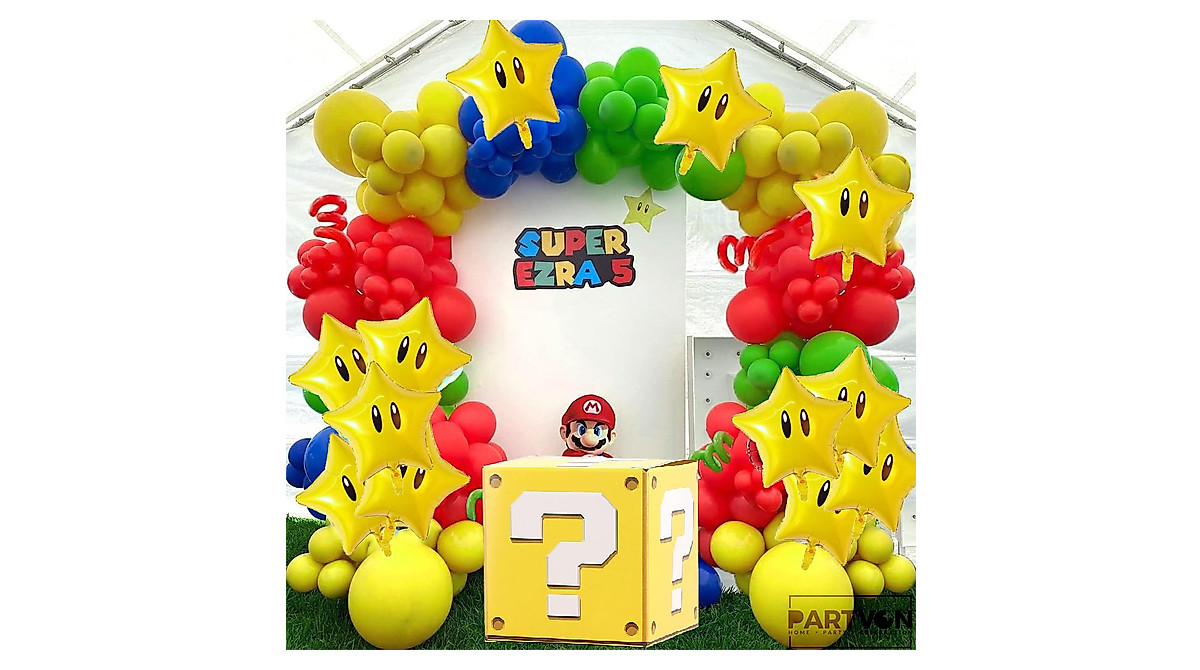 PARTVON Video Game Question Boxes - Party Decorations & Favors