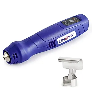 Cordless Heat Gun for Crafts,600℉Fast Heating,Rechargeable Mini Hot Air Gun for Shrink Wrapping,Epoxy Resin,Vinyl Wrap,Electronics,Candle Making,Embossing,Phone Repair,DIY