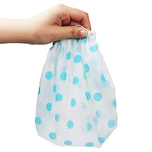 11 Pieces Waterproof Shower Caps Elastic Reusable Plastic Bathing Hair Cap Lady Salon Hat for Kids Girls and Women, Assorted Patterns