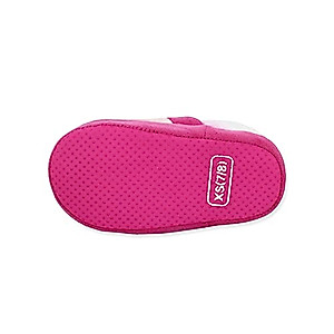 Barbie Rainbow Little Girls Plush Aline Slippers (Pink, 13-1 M US Little Kid)