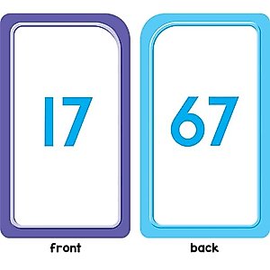 School Zone Get Ready for School Flash Cards: Learn the Alphabet & Numbers Combo Pack, Preschool, Kindergarten, ABCs, Uppercase and Lowercase Letters, Numbers, Counting, and More