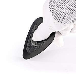 FOSHIO Black Vinyl Wrap Tool Kit, Car Vinyl Wrap Window Silicone Squeegee, Small Squeegee, Mini Squeegee, Utility Knife Retractable and Wrapping Paper Cutter, Squeegee for Vinyl Window Tint Tool Kit