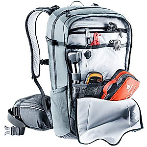 deuter Women's Flyt 18 SL Bicycle Backpack with Protector, Graphite Black, 18 l