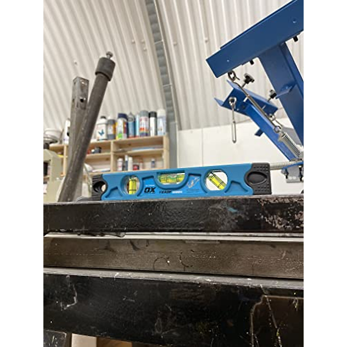 OX TOOLS Trade 10-Inch Torpedo Level - Magnetic & Three Vials