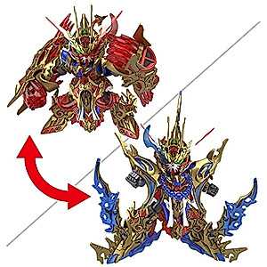 Bandai Hobby - SD Gundam World Heroes - Wukong Impulse Gundam (Dx Set), Bandai Spirits Model Kit