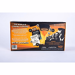 We're Doomed! - Apocalypse Survival Board Game - Cooperative Strategy for 4-10 Players - 15-Minute Race to Escape - Ideal for Competitive Game Nights & Group Gatherings