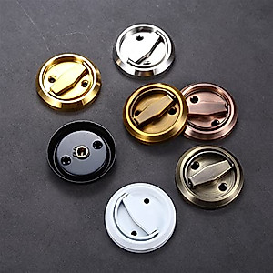 EKoKim Hidden Door Lock Handles Stainless Steel 304 Drawer Pulls Furniture Handles Handles for Cabinets and Drawers Wardrobe Pulls 1Pcs (Color : Green Bronze)