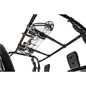 Kolpin UTV Overhead in-CAB Gun & Bow Rack (20079), Black