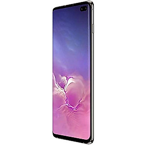 Samsung Galaxy S10+ Factory Unlocked Android Cell Phone | US Version | 512GB of Storage | Fingerprint ID and Facial Recognition | Long-Lasting Battery | Ceramic Black (SM-G975UCKEXAA)