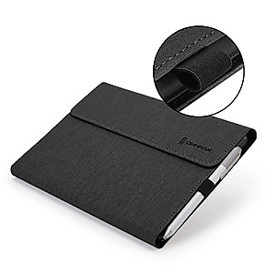 Omnpak Protective Case for Surface Go 4 2023/Go 3 2021/Go 2 2020/Go 2018 with Stylus Holder, Multiple Angle Slim Lightweight Cover, Compatible with Type Cover Keyboard（Keyboard Not Included）