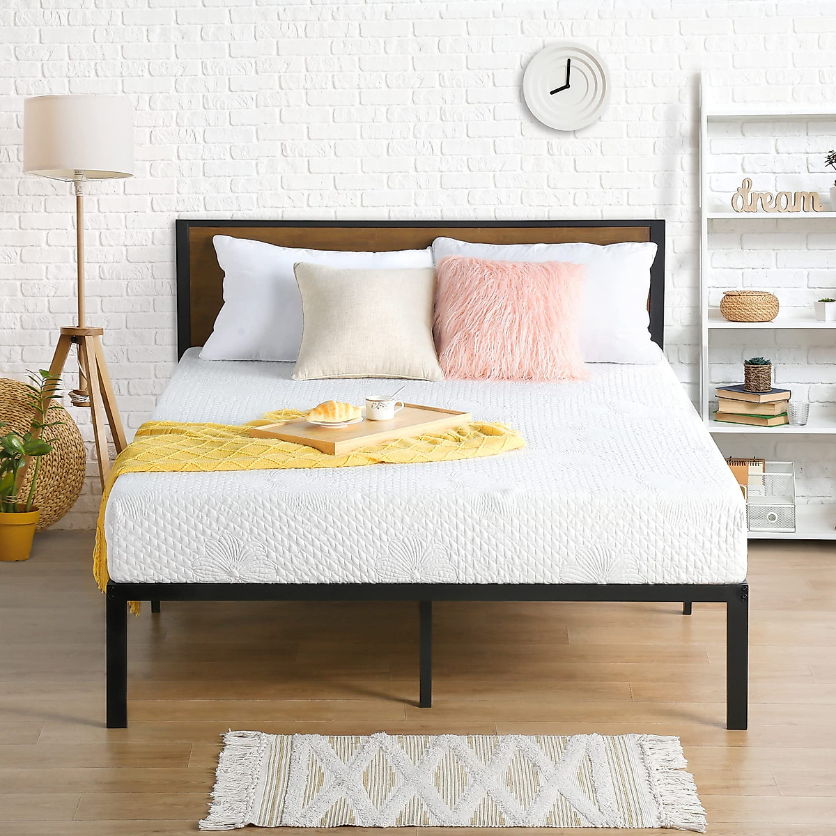 Olee Sleep 6 in Saturn Memory Foam Mattress Twin 06FM01T