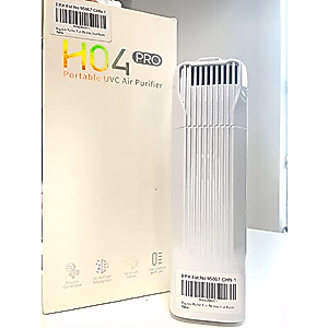 Plug in Air Purifier, Portable UV Air Purifier for Viruses and Bacteria, Keep Air Clean for Bedroom, Kitchen, Bathroom, Pet Area, Small Rooms