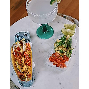 Kids Kitty Cat Taco Holder - Holds Multiple Tacos Purr-fect for Parties or Taco Tuesday with the Family - Fun Novelty Taco Shell Stand for Children and Adults (1)