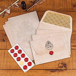 Paladone Hogwarts Letter Writing Stationery Set - Officially Licensed Harry Potter Merchandise