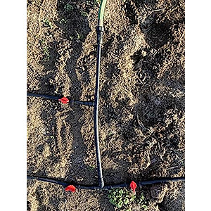 Rayurain 15pieces Plastic Lateral in Line Barbed Shut Off Valve for Dripperline 16mm (fit I.D. 0.510"–0.590")