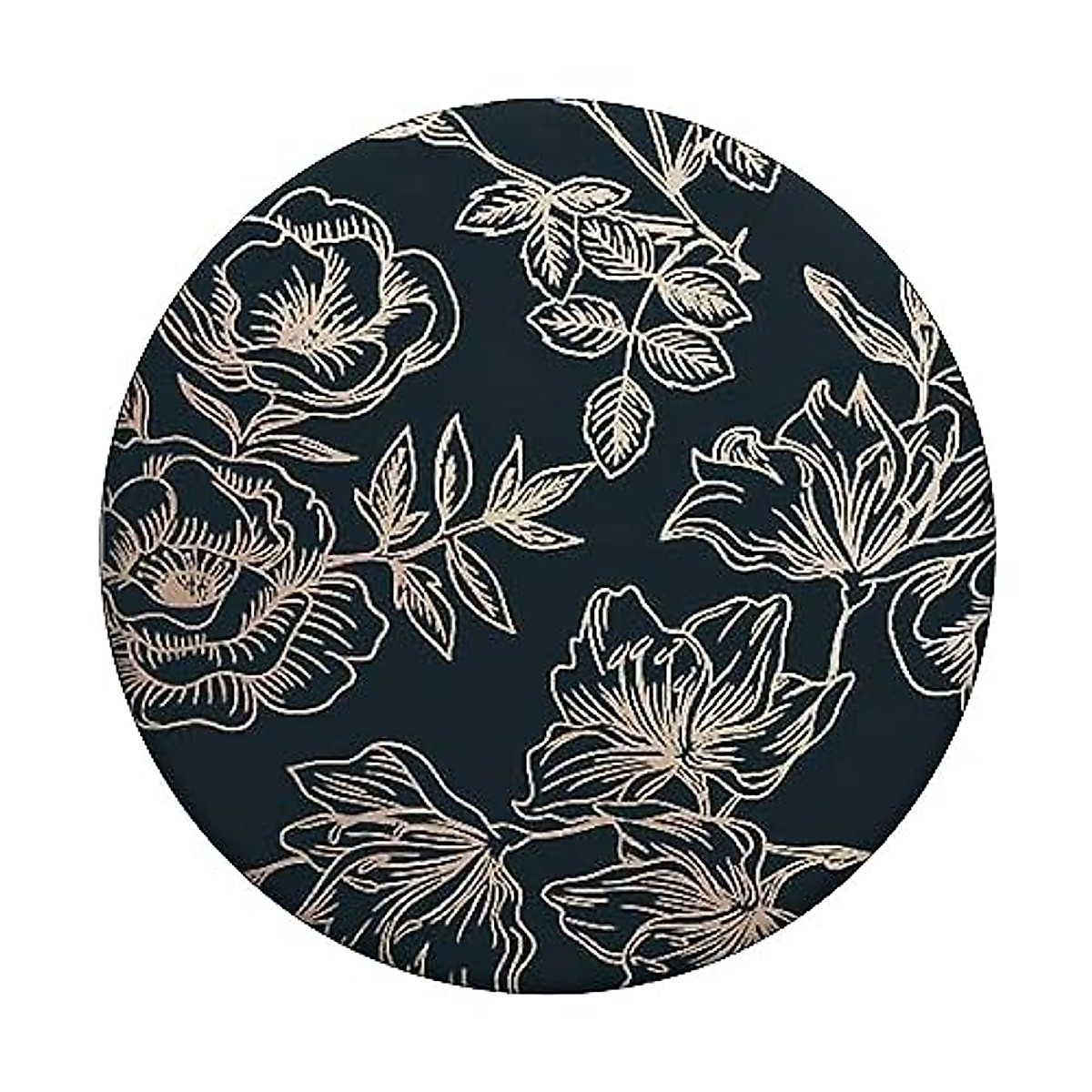 Floral Rose Pink Flowers Pattern Phone Popper PopSockets Swappable PopGrip