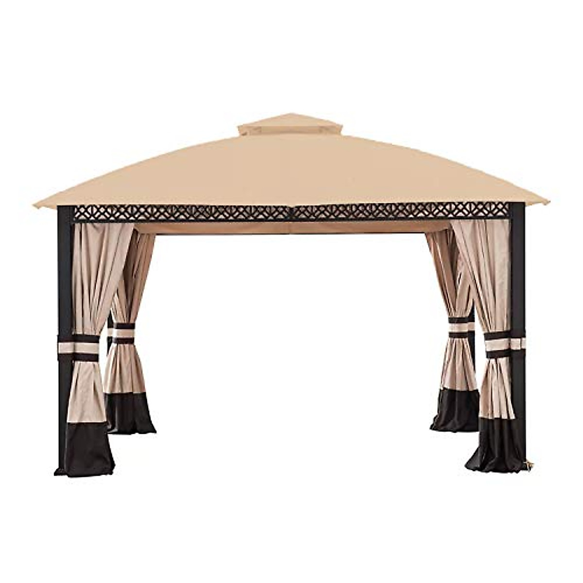 Garden Winds Replacement Canopy Top Cover Compatible with The Fabric Top Gazebo A101014701 - Riplock 350
