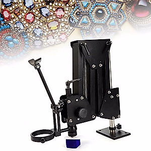 Micro Jewelry Inlaid Stand, Jewelry Microscope & Spring Bracket, Multi-Directional Micro Inlaid Mirror Stereo Zoom Microscope, Micro Inlaid Microscope Micro-Setting Jewelry Tool, for Jewelry Making