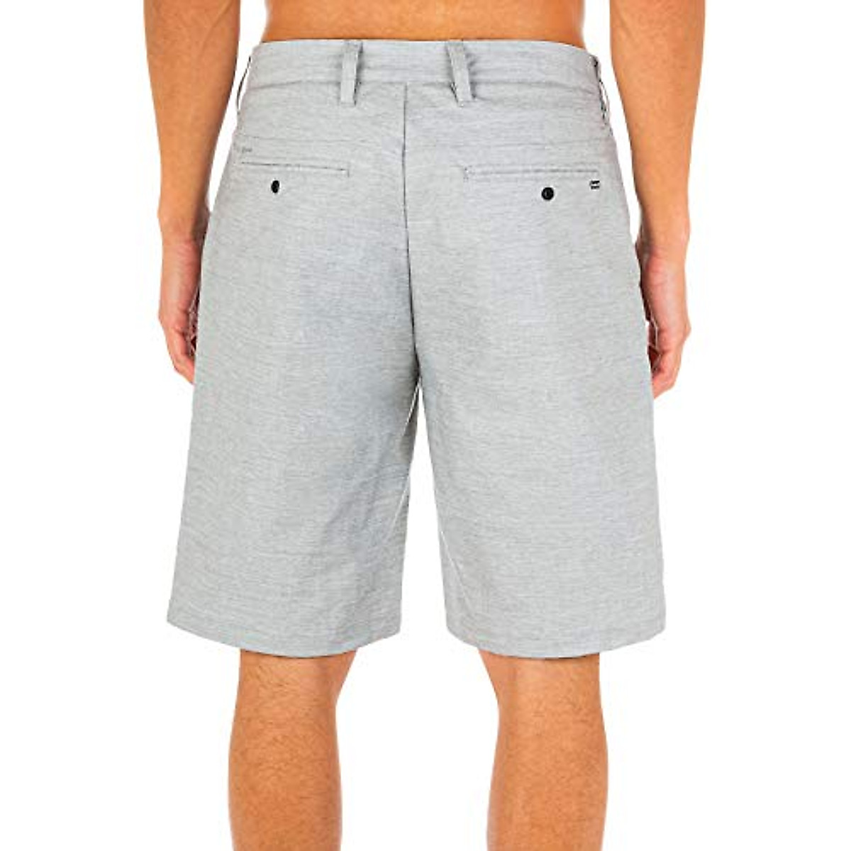 Hurley Men's H2O-Dri Breathe 21" Walkshort, Wolf Grey, 32