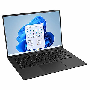 LG 2022 Gram Ultralight Laptop 14" WUXGA IPS Intel i7-1260P 12-Core 16GB RAM 512GB NVMe SSD Iris Xe Graphics Fingerprint Backlit Keyboard WiFi 6E Thunderbolt 4 Windows 10 w/RATZK 32GB USB (Renewed)
