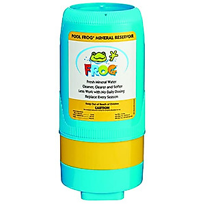 Pool FROG Model 5400 Mineral Reservoir + 3 Chlorine Bac Pacs, Mineral and Chlorine Replacement Cartridges for Pool FROG Model 5400