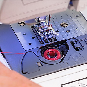 Brother Sewing and Embroidery Bobbins 10-Pack, SA156,Clear