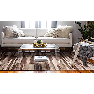 Unique Loom Autumn Collection Area Rug - Wheat (2' x 3' 1" Rectangle, Brown/ Beige)