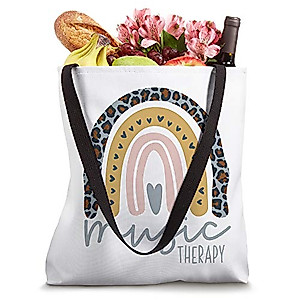 Music Therapy Rainbow MT Therapist Tote Bag
