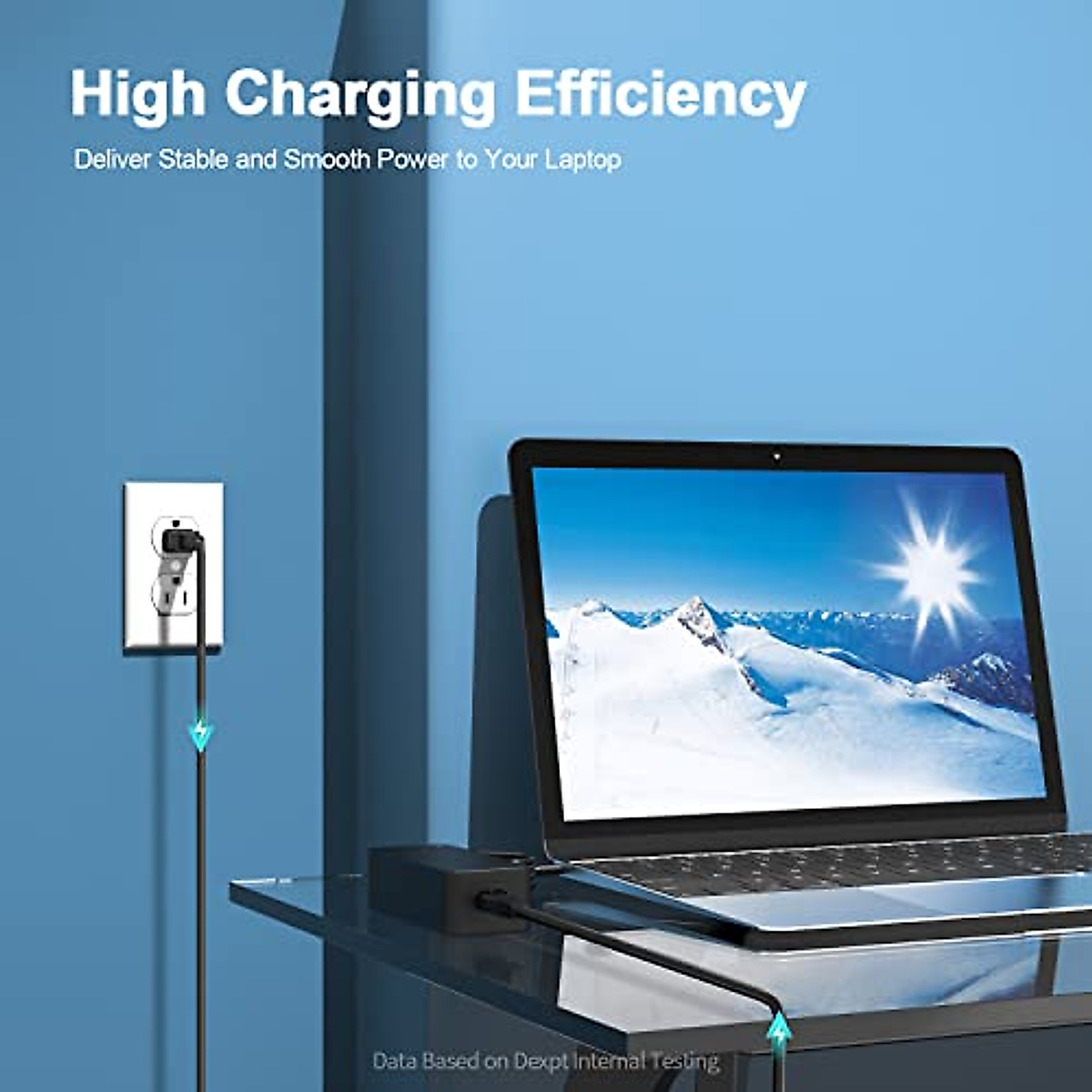 65W 45W Laptop Charger Fit for Dell Latitude 3420 3520 3320 Laptop AC Power Adapter Supply Cord