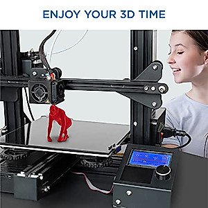 Luftzeuge PLA Filament 1.75mm with Excellent Adhesion - Dimensional Accuracy +/- 0.03mm for High Precision - Fit Most FDM Printers - 0.25KG Per Spool - 4 Colors Bundle (Black, White, Blue, Red)