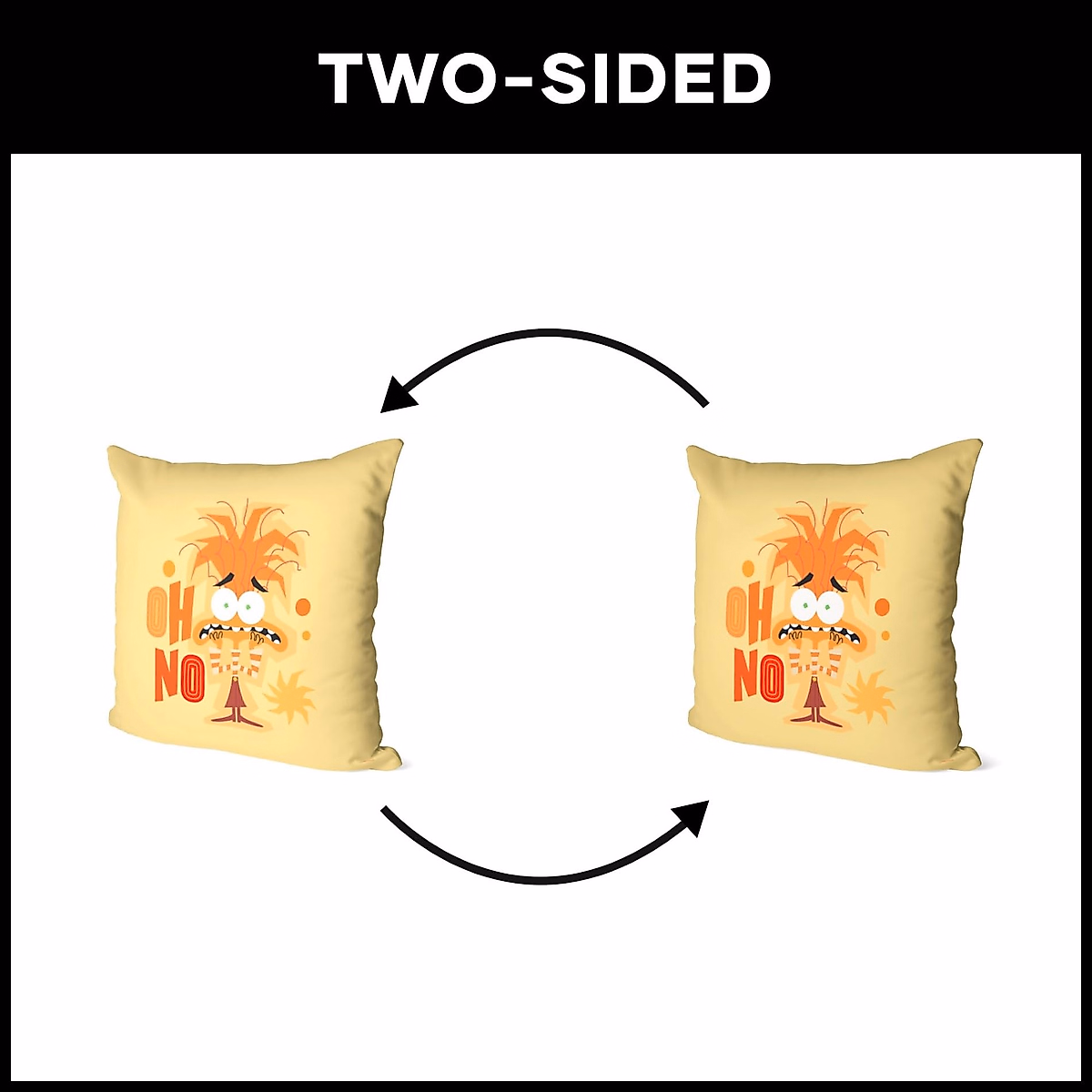 Northwest Inside Out Pillow, 18" x 18", Oh No Oh No