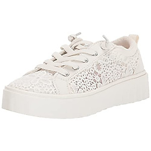 Roxy Women's Sheilahh Slip On Platform Sneaker Shoe, ASH/White, 9