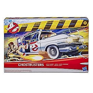 Ghostbusters 2021 Movie Ecto-1 Playset with Accessories for Kids Ages 4 and Up New Car Great Gift for Kids,Collectors,and Fans