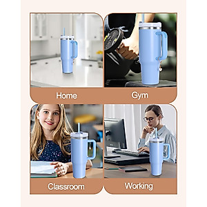 OriJoy Letter Accessories for Stanley Cup, Name ID Letter Handle For Stanley/Simple Modern Tumbler, Heart Shape Initial Identification （Y）