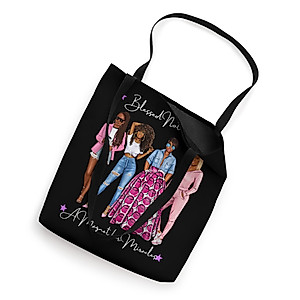 Blessed Melanated Black Womens Not Stressed Sassy Queens Tote Bag