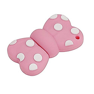 Aneew 16GB Pendrive Cartoon Cute Pink Bowknot Bow Model USB Flash Drive Memory Stick Girl Gift