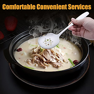 Tomuvpzn X Large Serving Spoons Set, 2 PCS Stainless Steel Serving Spoon, Large Serving Spoons for Buffet, Stainless Steel Cooking Spoon, Mixing Spoon for Banquet Buffet Restaurant Dishwasher Safe