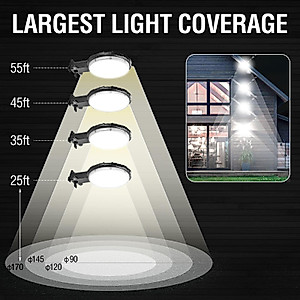 LED Barn Light 100W, 10000LM Dusk to Dawn Outdoor Area Lighting, 5000K Daylight Yard Lights, IP65 Waterproof LED Ceiling Security Lights for Outdoor Street Barns Garage Yard Warehouse Farmhouse