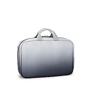 TUMI - Voyageur Madeline Cosmetic - Travel Makeup Bag for Women - Hanging Cosmetics Case - Detachable Zipper Pouch - Grey Ombre
