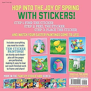 Paint by Sticker Kids: Easter: Create 10 Pictures One Sticker at a Time!