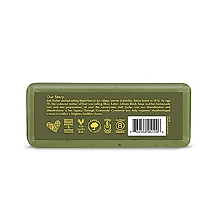 SheaMoisture Shea Butter Bar Soap, Olive & Green Tea, Essential Oils, Skin Care Routine, Olive Oil Soap Bar for Face & Body, Avocado Oil, Rich in Vitamin E, Sensitive Dry Skin (4 Pack - 8 Oz Ea) 
